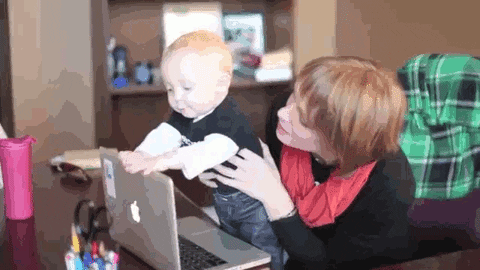 Baby Donate GIF by The Arts Partnership - Find & Share on GIPHY