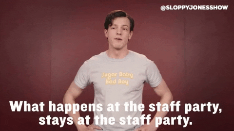 Staff-parties GIFs - Get the best GIF on GIPHY