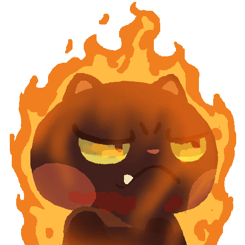 Angry Cat Sticker by magicatchoo for iOS & Android | GIPHY