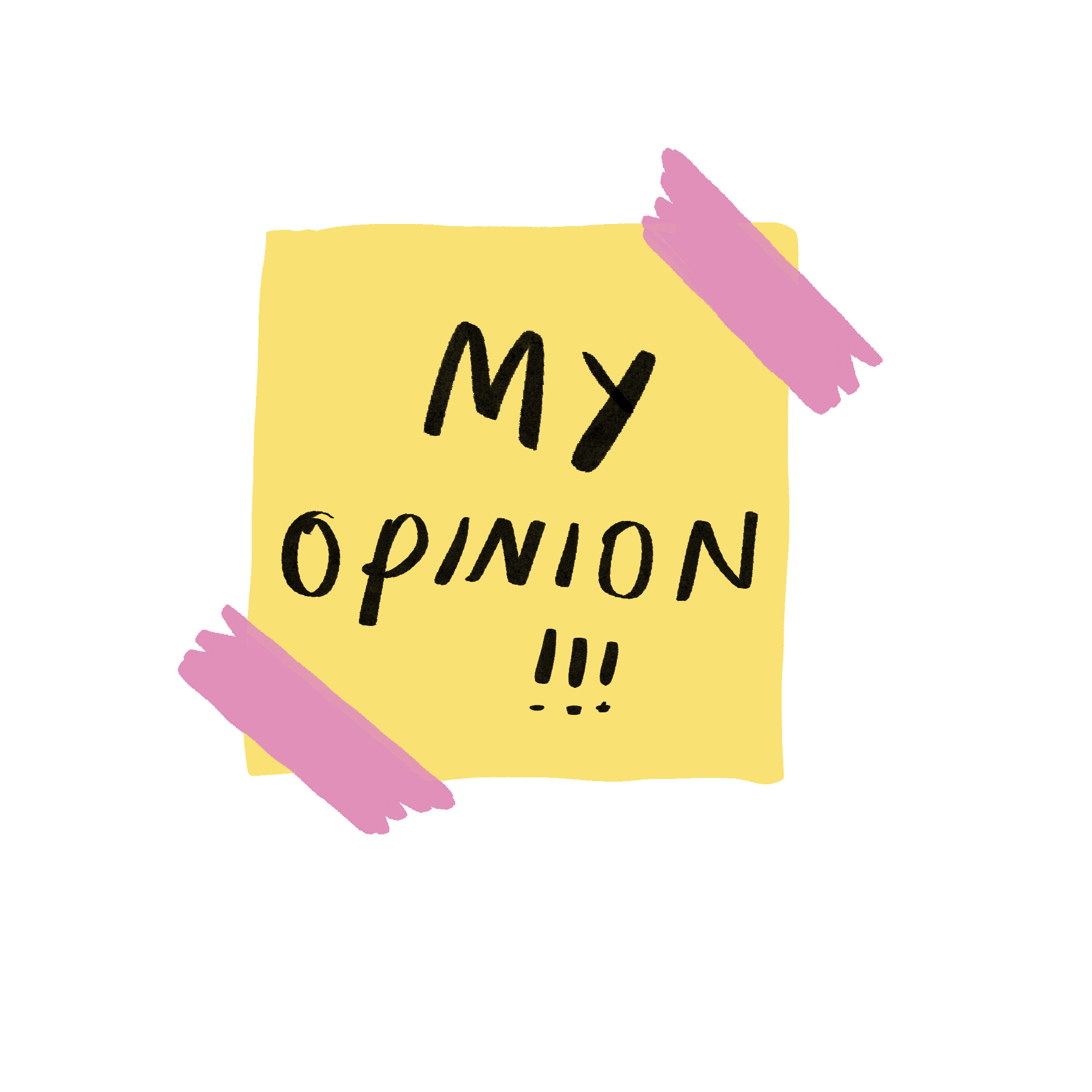 Opinion Sticker By Fawa For IOS Android GIPHY Opinion Sticker By Fawa For IOS Android GIPHY
