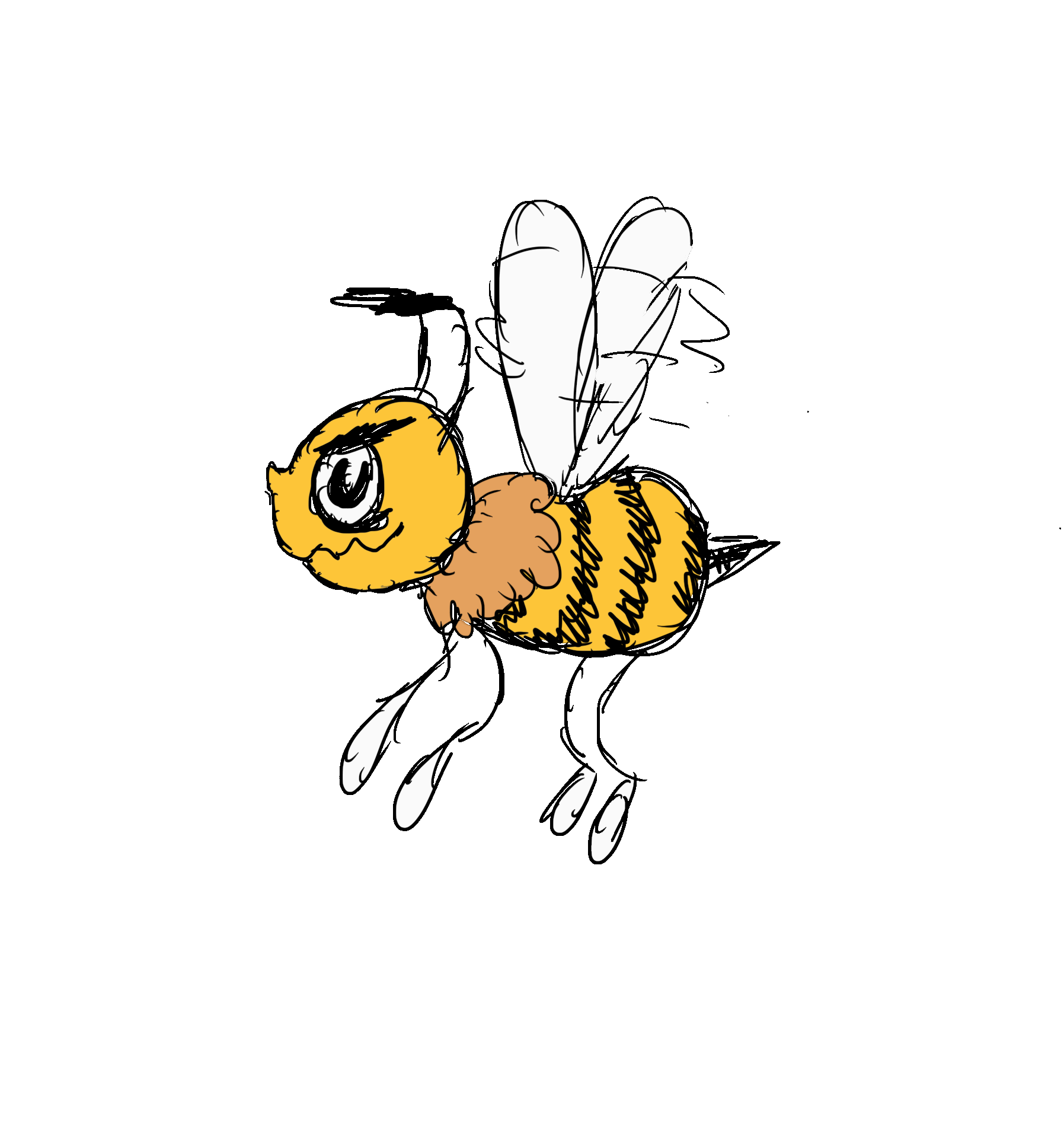 Bee Sticker for iOS & Android | GIPHY