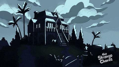 Night House GIF by Ludo Studio - Find & Share on GIPHY
