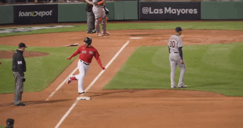 Celebrate Home Run GIF by MLB - Find & Share on GIPHY