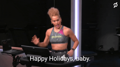 Holiday Jess Sims GIF by Peloton - Find & Share on GIPHY
