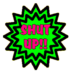 Shut Up Stickers on GIPHY - Be Animated
