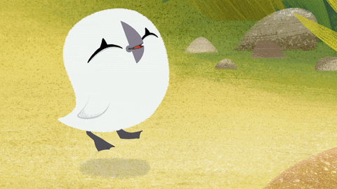 #Puffin #Rock #Puffinrock #Puffling #Baba #Jump #Happy #Puffin GIF by ...