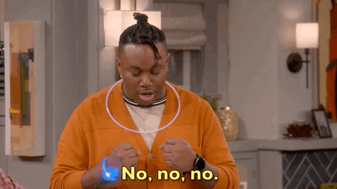 No Way Reaction GIF by CBS - Find & Share on GIPHY