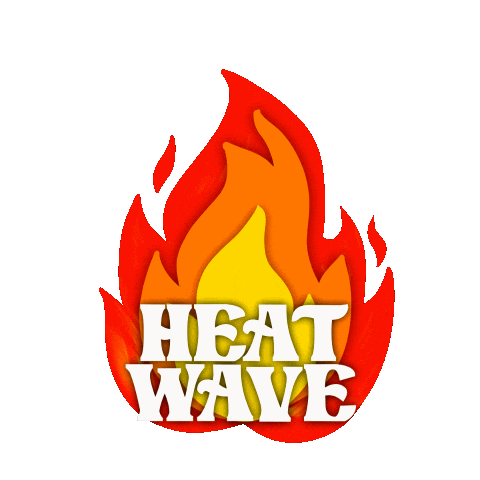Climate Change Heat Sticker for iOS & Android | GIPHY