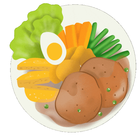 Health Eating Sticker by Demic for iOS & Android | GIPHY