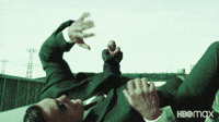 The Matrix Fight Gif