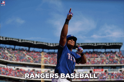Rangers-baseball GIFs - Get the best GIF on GIPHY