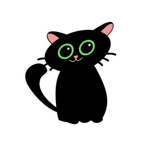 Animated Black Cat Gifs
