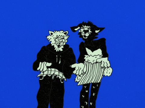 Best Friends Running GIF by Anna Firth - Find & Share on GIPHY