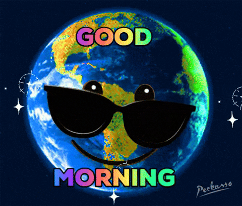 Space Morning GIF by PEEKASSO - Find & Share on GIPHY