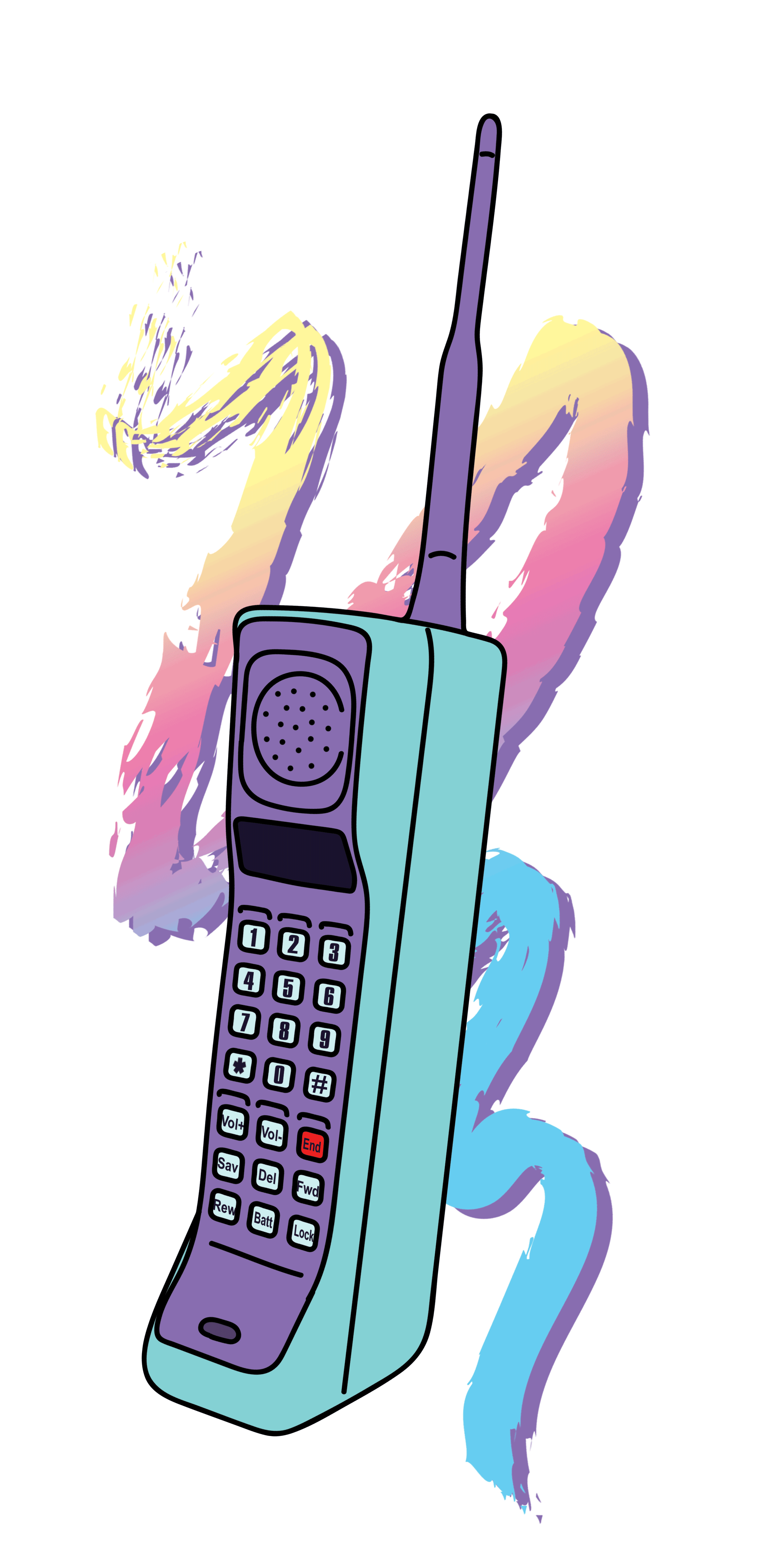 Calling Call Me Sticker for iOS & Android | GIPHY