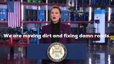 We Are Moving Dirt And Fixing Damn Roads GIFs - Get the best GIF on GIPHY