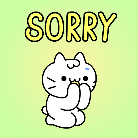 Sorry Cat GIFs - Find & Share on GIPHY
