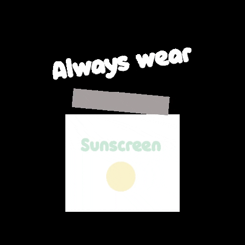 Sunscreen GIF - Find & Share on GIPHY