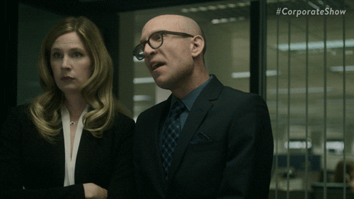 Comedy Central Slapping GIF by Corporate - Find & Share on GIPHY