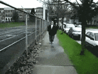 Fat Person Falling Over Gif