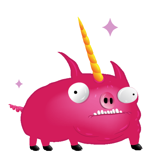 Happy Unicorn Sticker by Exploding Kittens for iOS & Android | GIPHY