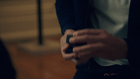 Two Men Holding Hands Gif