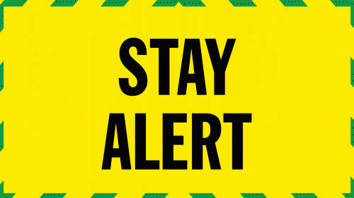 Christmas Stay Alert GIF by Robbie Williams - Find & Share on GIPHY
