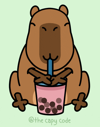 Drinking-boba GIFs - Get the best GIF on GIPHY