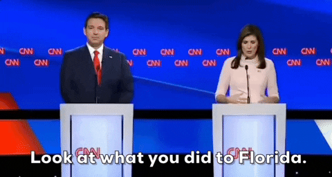 10 GIFs From the Fifth Republican Primary Debate by GIPHY News | GIPHY