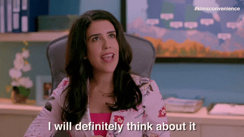 I-will-definitely-think-about-it GIFs - Get the best GIF on GIPHY