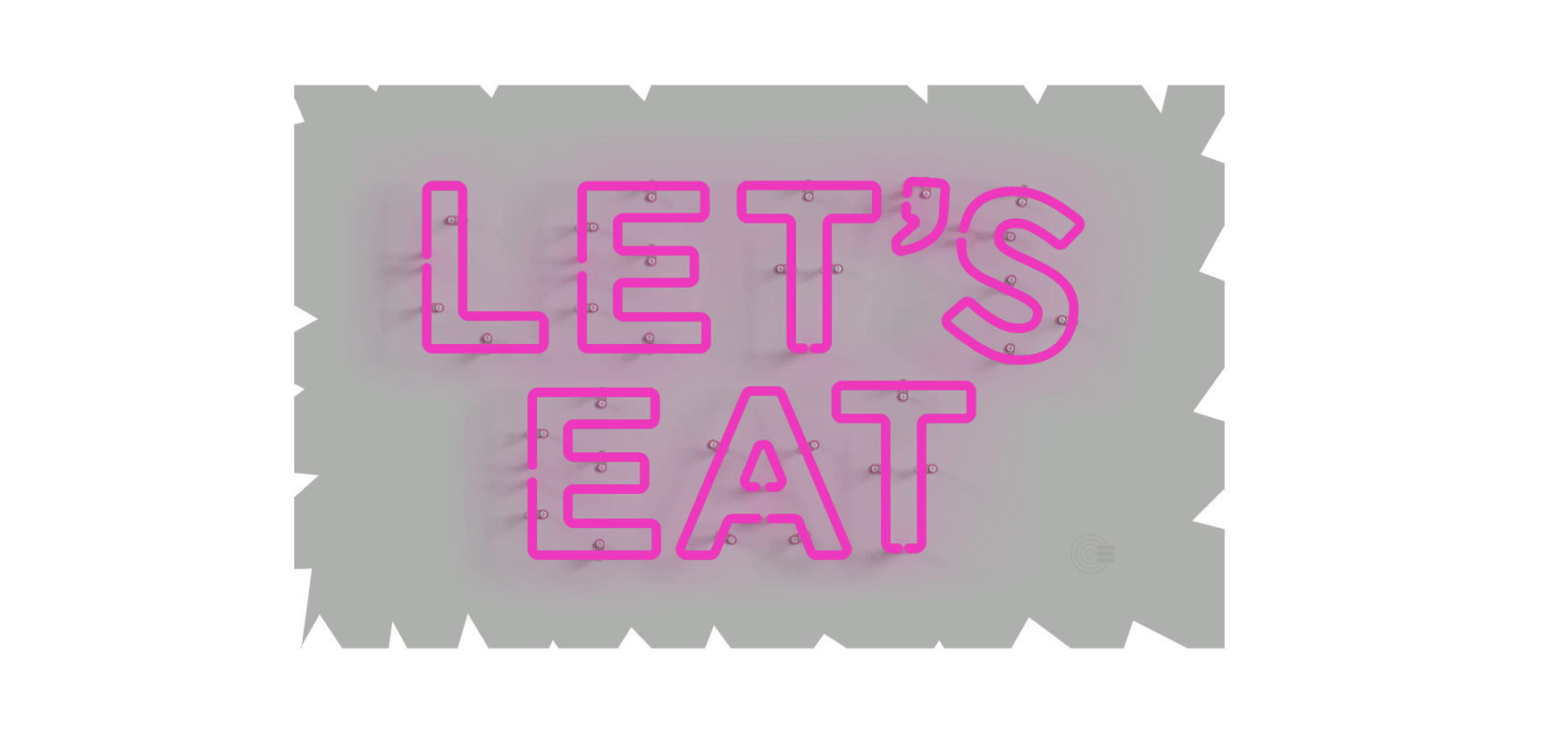 Pink Eat Sticker by a Story to Taste for iOS & Android | GIPHY