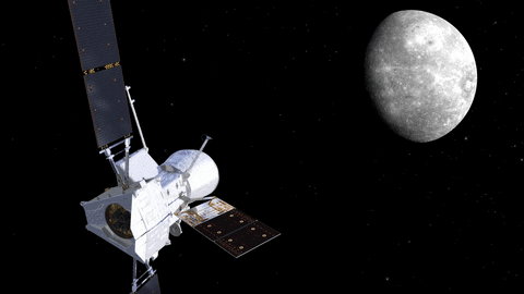 BepiColombo | Journey to Mercury by European Space Agency - ESA | GIPHY