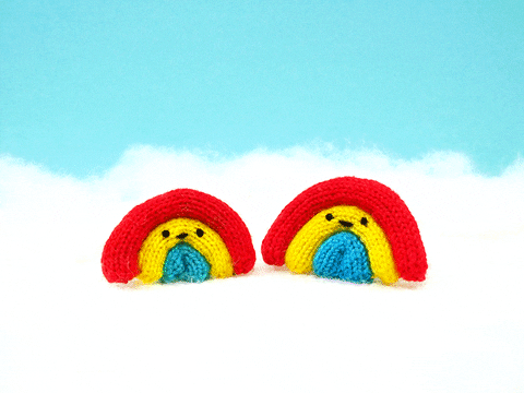 Virtual yarn hugs by Mochimochiland | GIPHY