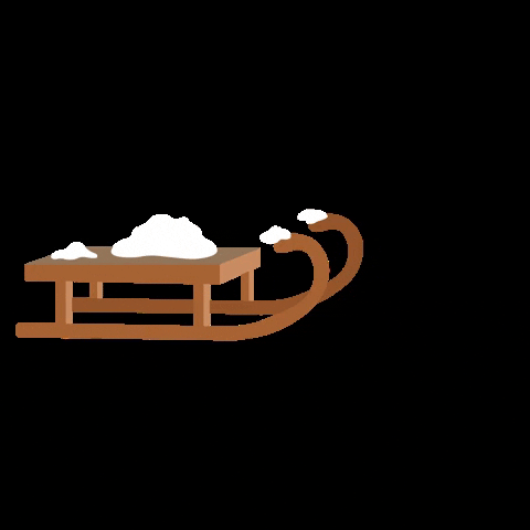 Snow Sled GIF by Pure Project - Find & Share on GIPHY