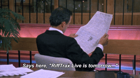 Rifftrax-live GIFs - Get the best GIF on GIPHY