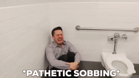 Crying At Work GIFs - Get the best GIF on GIPHY