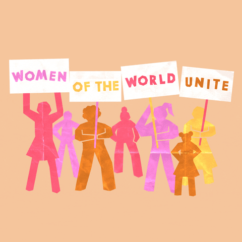 Women-of-the-world-unite GIFs - Get the best GIF on GIPHY