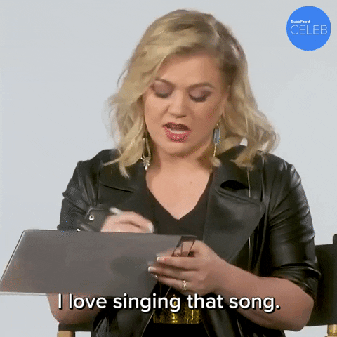 Kelly-clarkson-ranks-her-own-songs GIFs - Get the best GIF on GIPHY