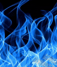 Gif Animé Flamme Bleue