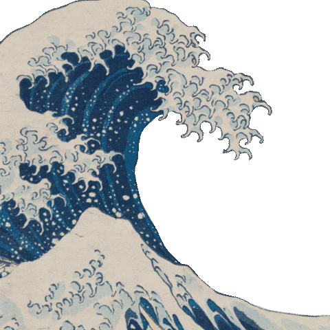 Hokusai: Inspiration and Influence GIFs on GIPHY - Be Animated