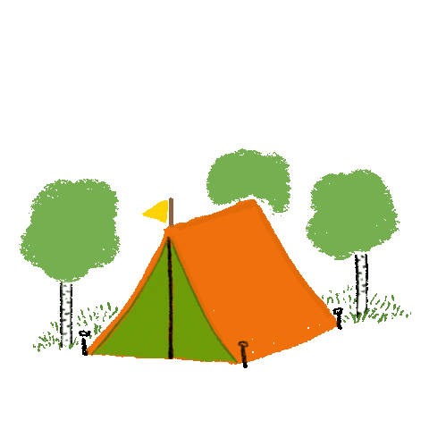 Camping Sticker for iOS & Android | GIPHY