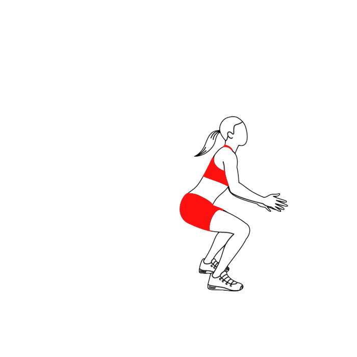 Fitness Squats Sticker for iOS & Android | GIPHY