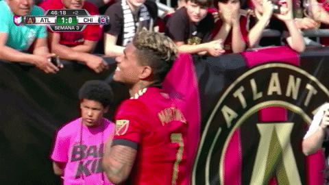 Major League Soccer Smile GIF by Atlanta United - Find & Share on GIPHY