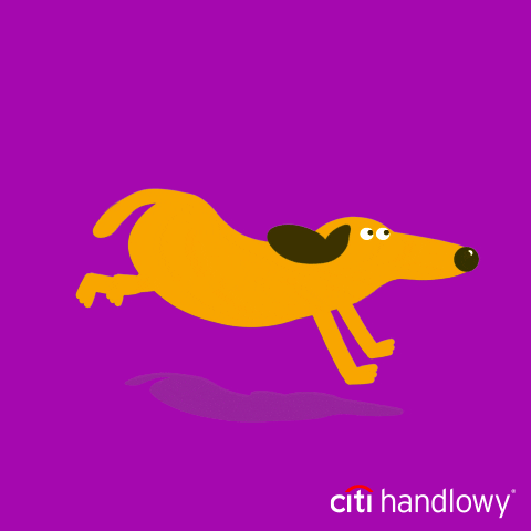 Cartoon Dog Running Gif
