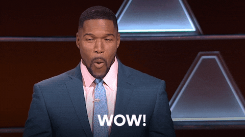 Game Show Wow GIF by ABC Network - Find & Share on GIPHY