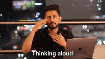 Thinking Think GIF by Digital Pratik - Find & Share on GIPHY