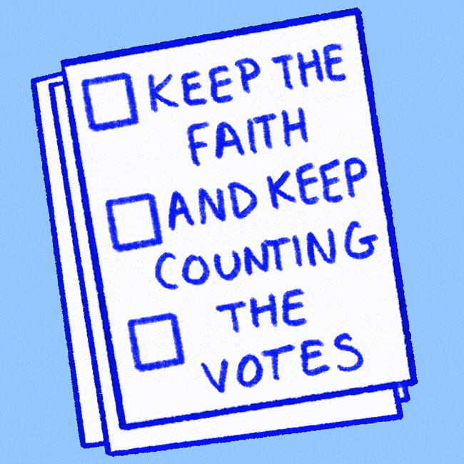 Election 2020 Every Vote Counts GIF by Creative Courage - Find & Share ...