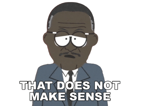Oj Doesnt Make Sense Sticker by South Park for iOS & Android | GIPHY