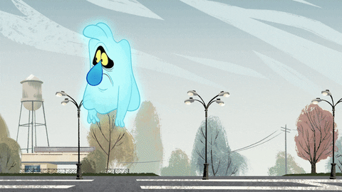 Ghost Reaction GIF by Disney Channel - Find & Share on GIPHY