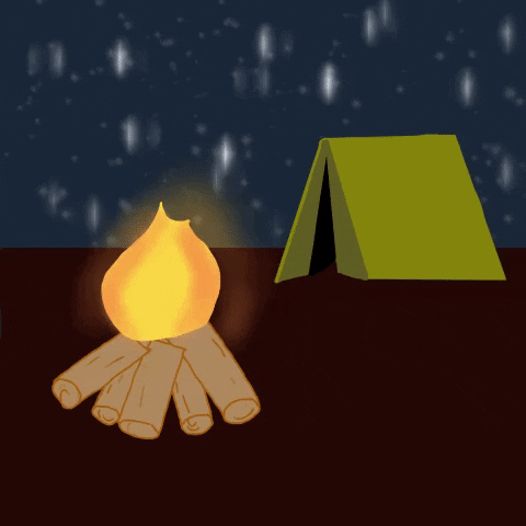 Animated Camping Gif